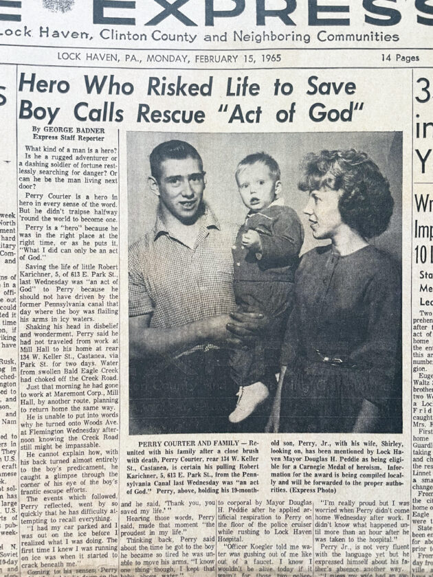 Reunited: A boy and a hero | News, Sports, Jobs - The Express